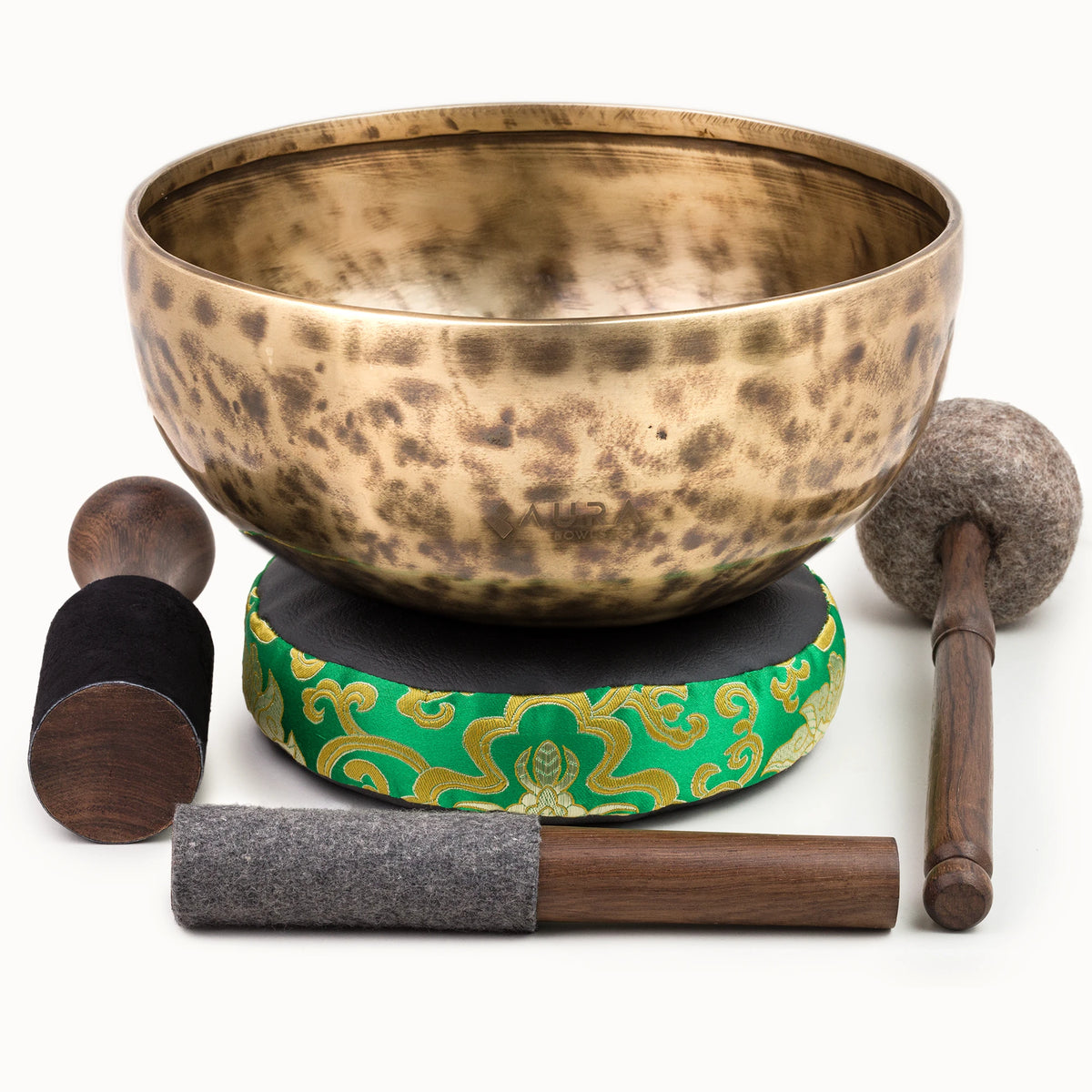 Jambati Tibetan Singing Bowl HW30- 8 3/4", F3 & B4. – AuraBowls